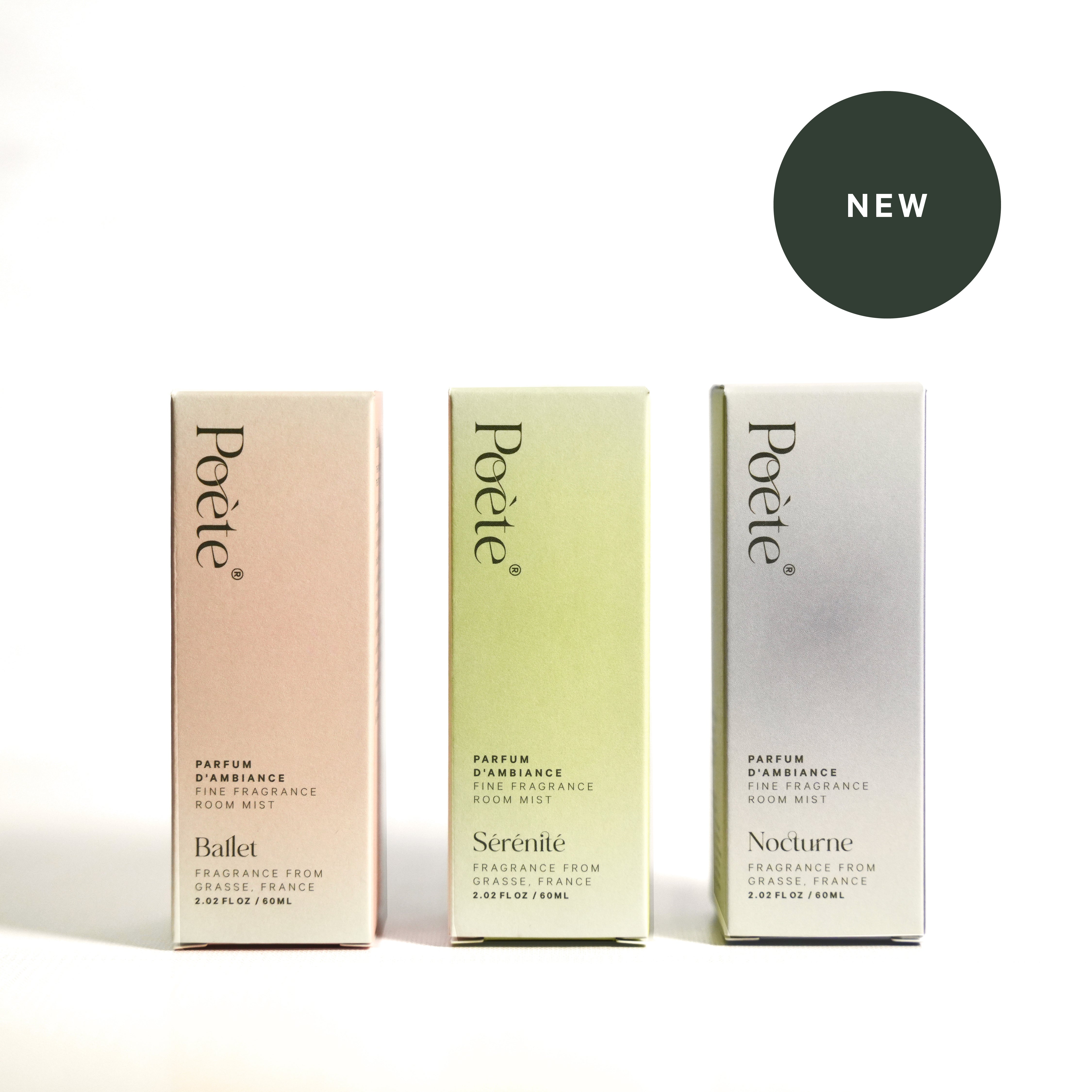 Parfums d’Ambiance Room Mist Trio – Poète